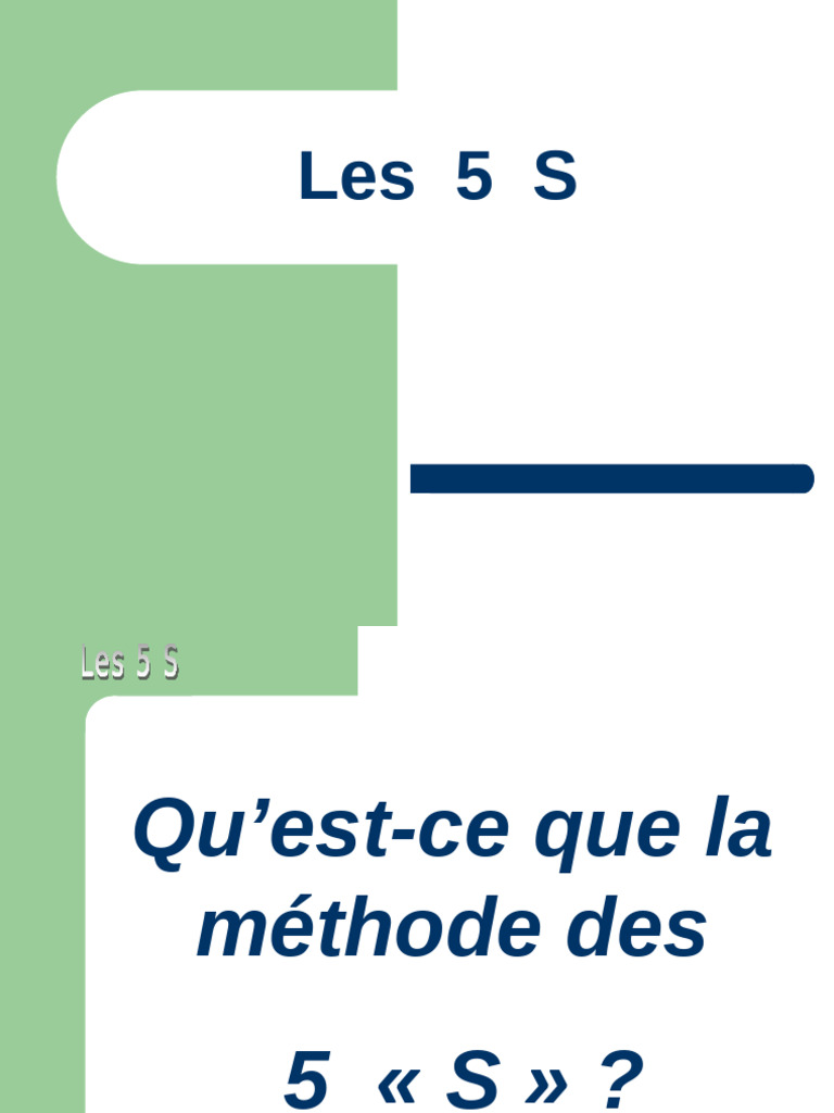 Les 5S | PDF