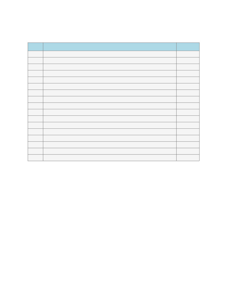 Durus Duzeltme Egzersiz Takvimi | PDF