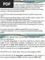 Updated NMT Facility Guidelines Overview | PDF | Road | Transport