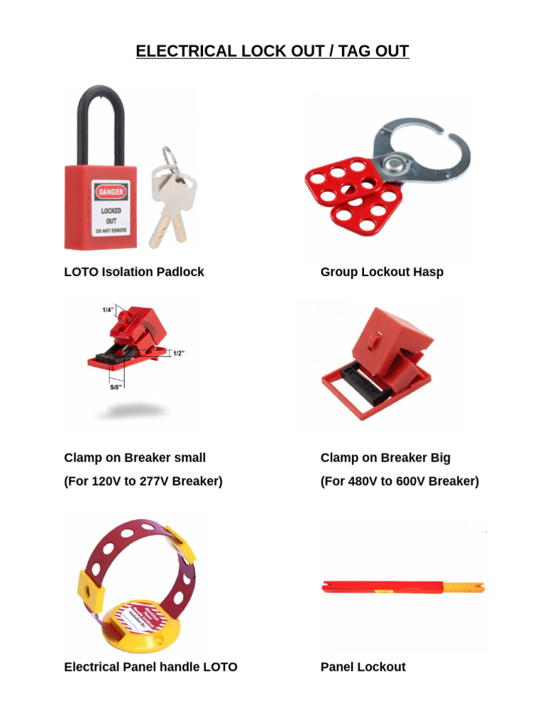 Electrical Lock Out | PDF