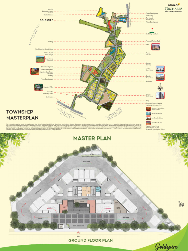 Brigade Orchards Master Plan Overview | PDF | Units Of Measurement