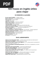 Las 100 frases más útiles en español | PDF