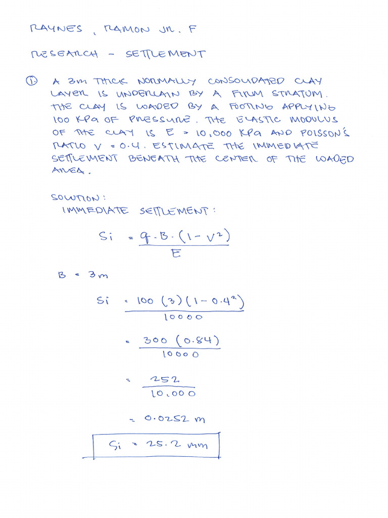 Research - Settlement | PDF