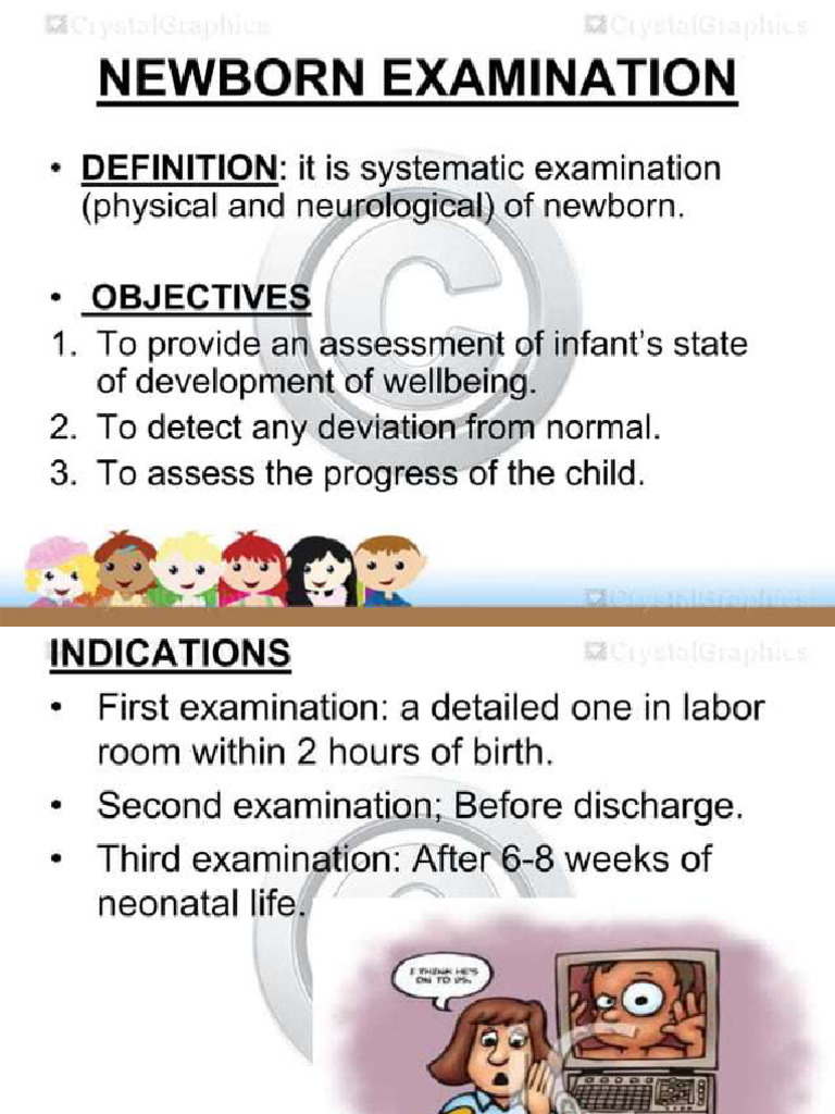 New Born Examination or Assessment | PDF