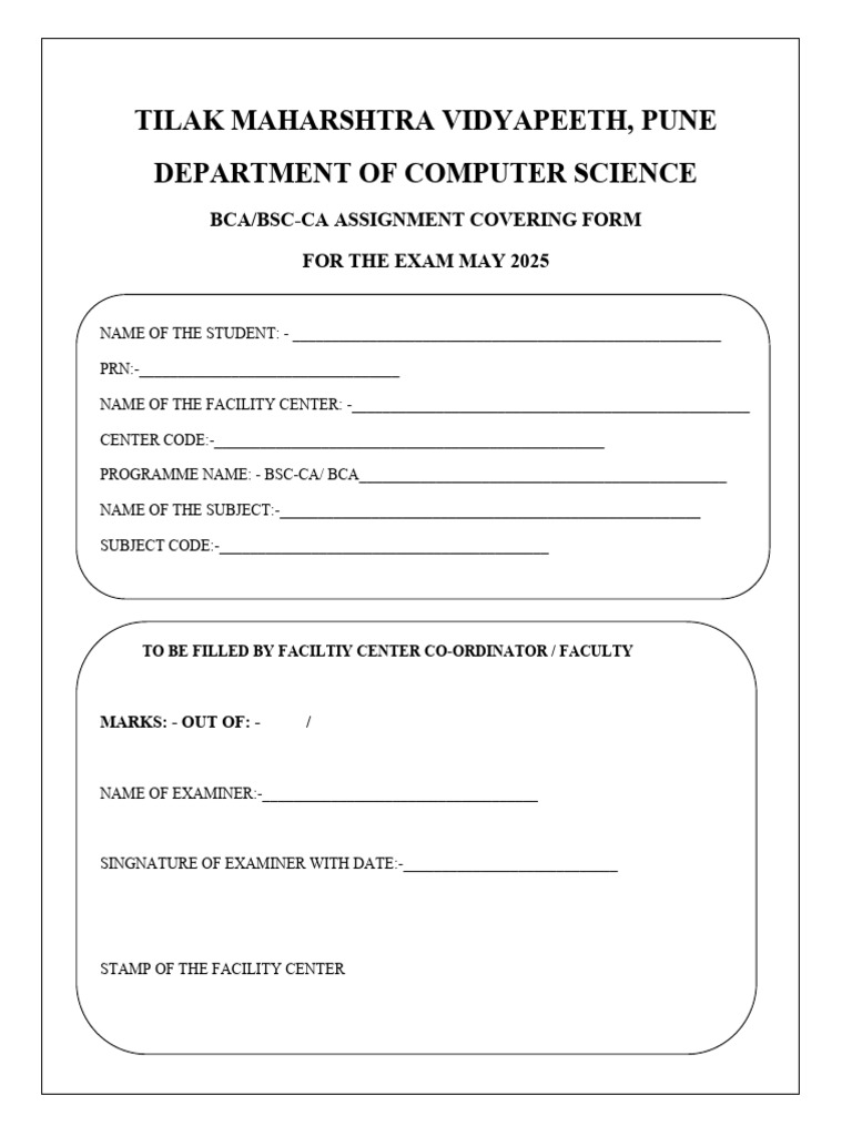 Covering Letter of Assignment | PDF