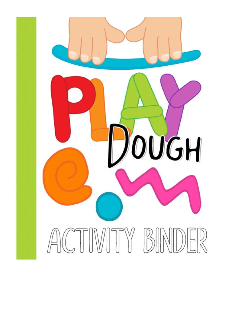Printable Play Dough Mat (All Design) | PDF