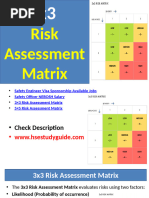 5x5 Risk Matrix Template - SafetyCulture | PDF | Risk