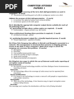 Computer Packages Exam | PDF | Computing | Computer Data