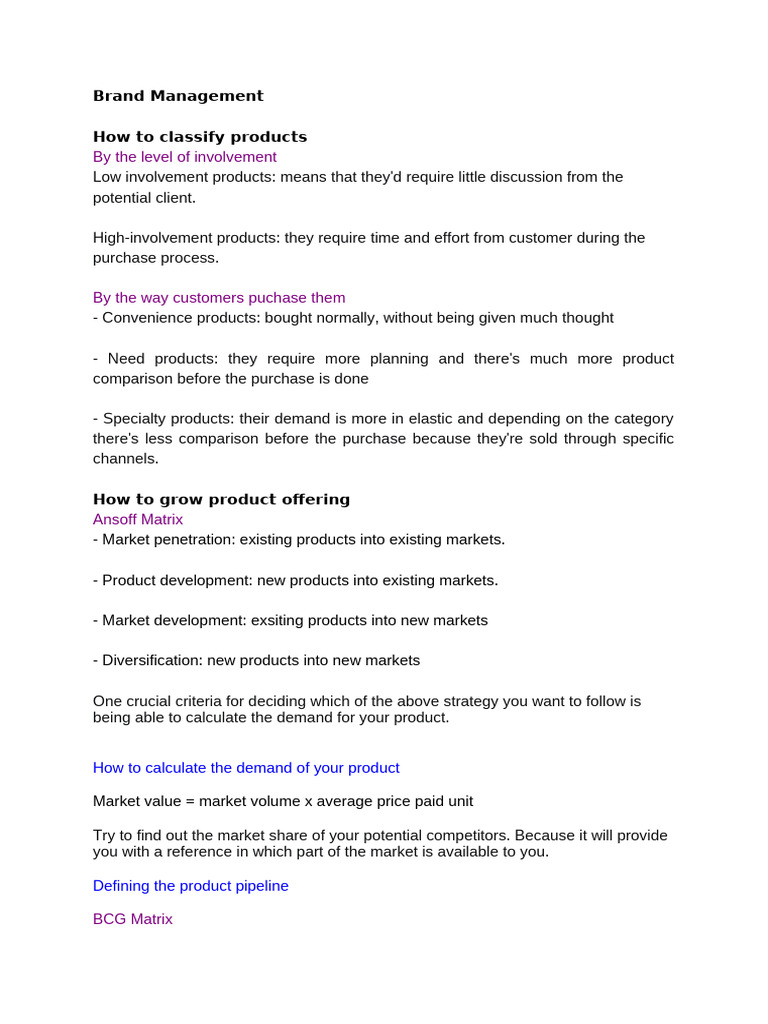 Brand Management | PDF | Brand | Business
