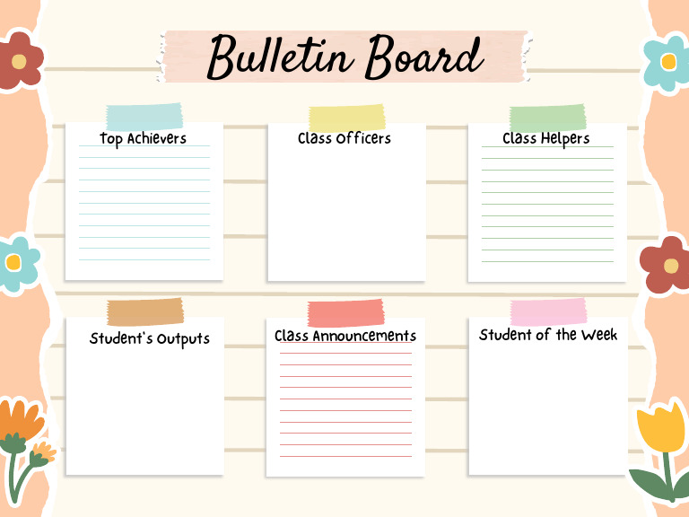 Bulletin Board | PDF