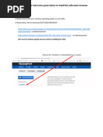 SAB Tool Test Login - Instructions | PDF