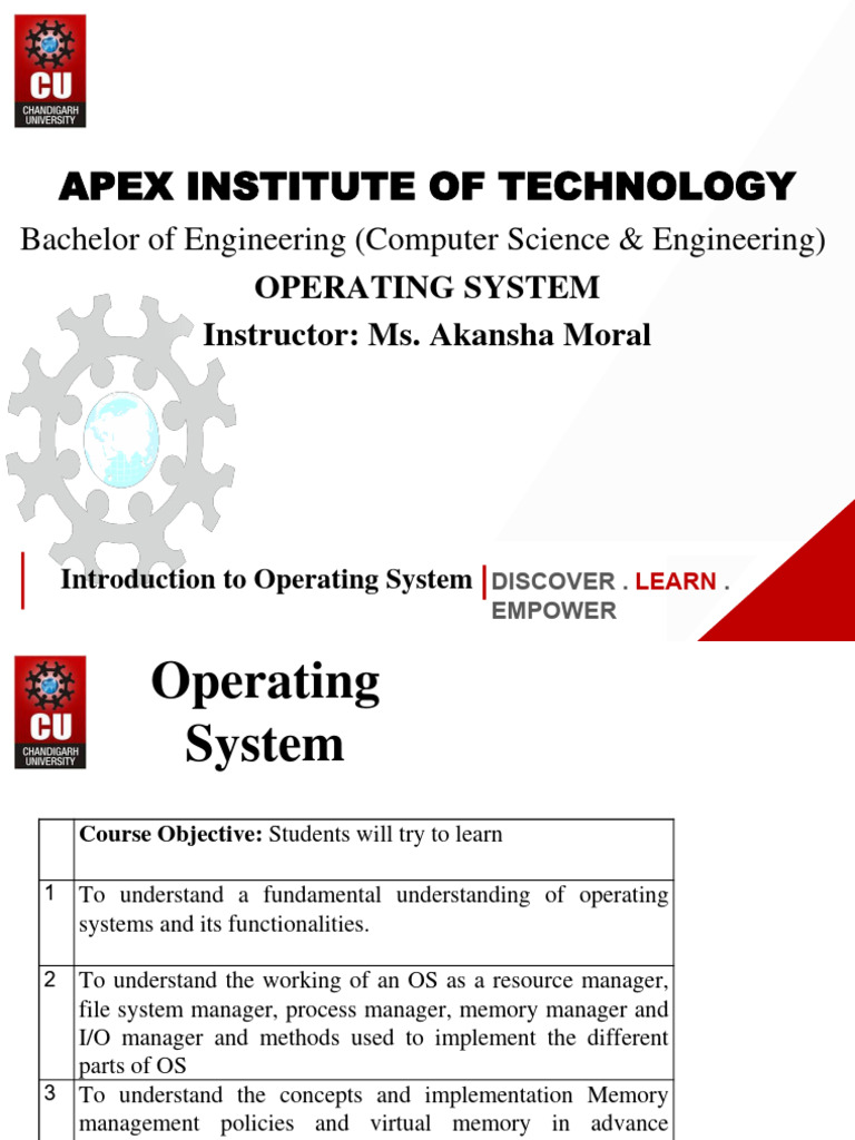 Operating System Unit 1 | PDF | Operating System | Process (Computing)