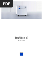 TRUMPF Technical Data Sheet TruFiber | PDF | Laser | Glass Applications