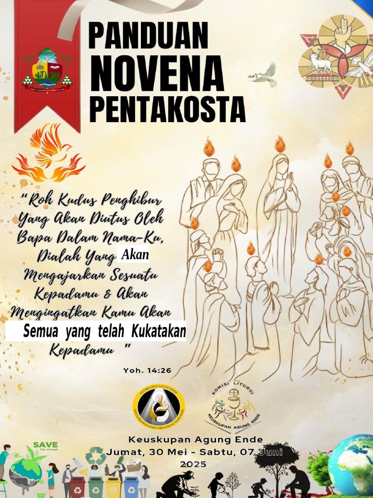 Panduan Novena Pentakosta 2025 | PDF
