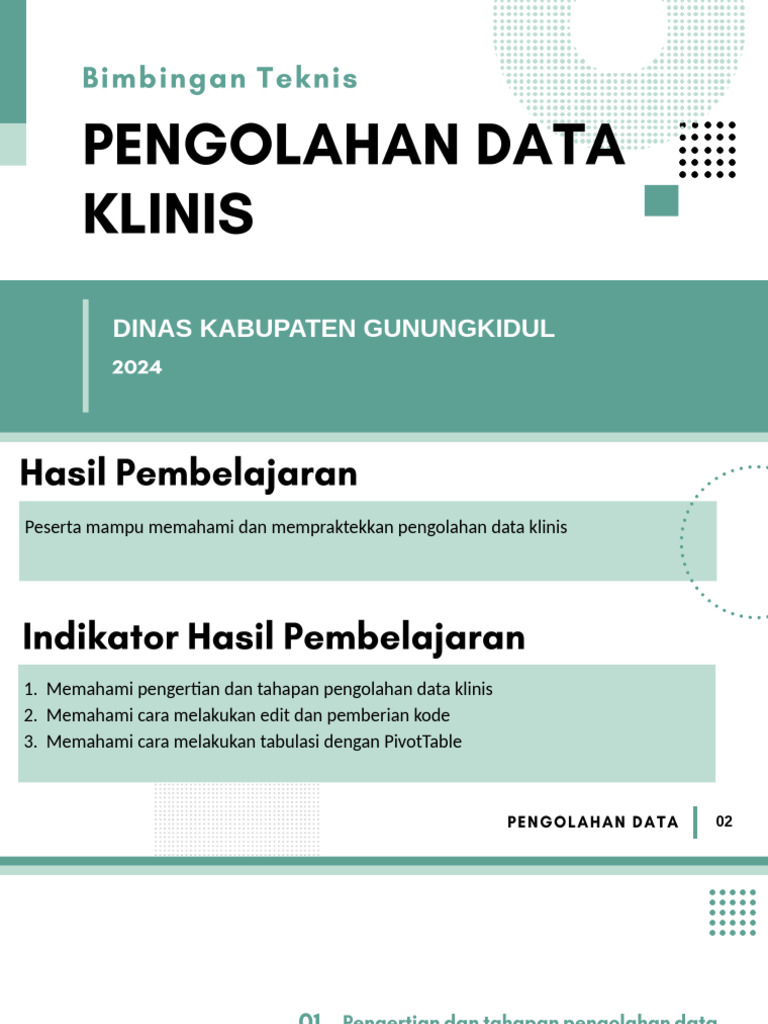 PENGOLAHAN DATA LABKESMAS TIER 1 | PDF