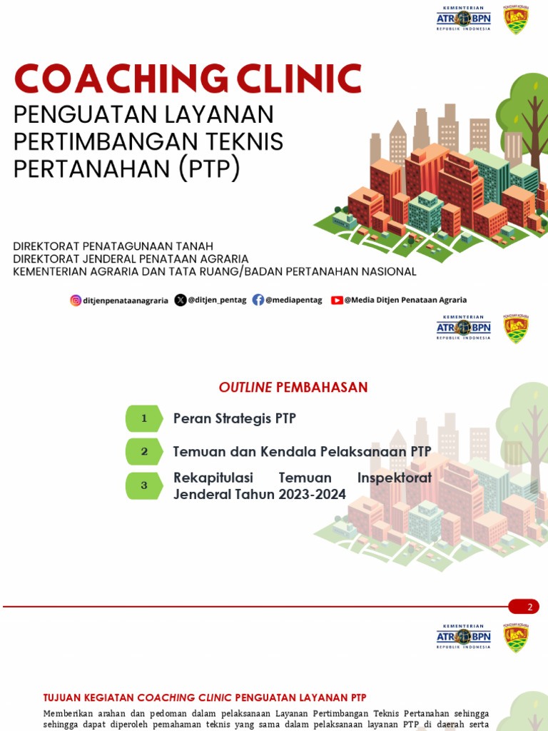 Bahan Paparan Coaching Clinic Penguatan Layanan PTP | PDF