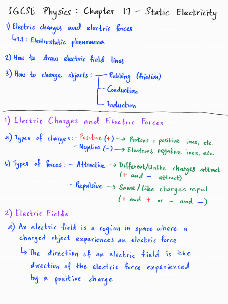 Static Electricity (11 Sept 2022) | PDF