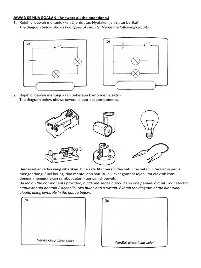 Soalan Tahun 5 Elektrik | PDF