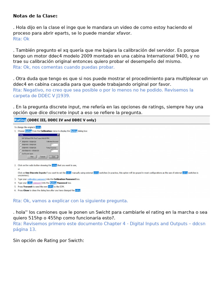 Notas de La Clase IV | PDF
