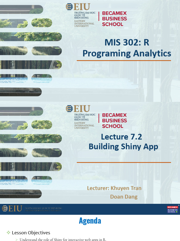 CSE 302 - Lecture 7.2 Buid An Shiny App | PDF | Mobile App | World Wide Web