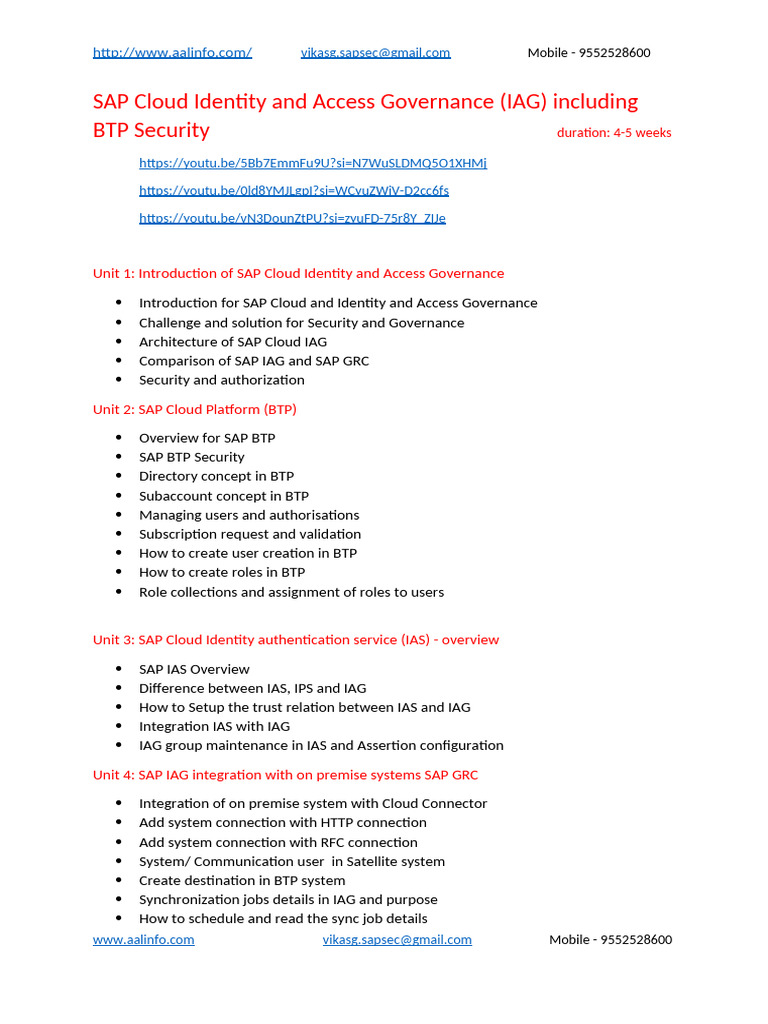 SAP IAG Including BTP Security | PDF | Cloud Computing | Proxy Server
