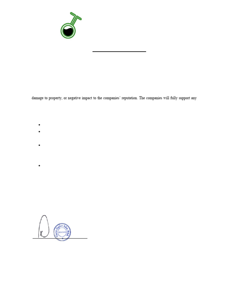 TOSB Stop Work Policy Latest | PDF