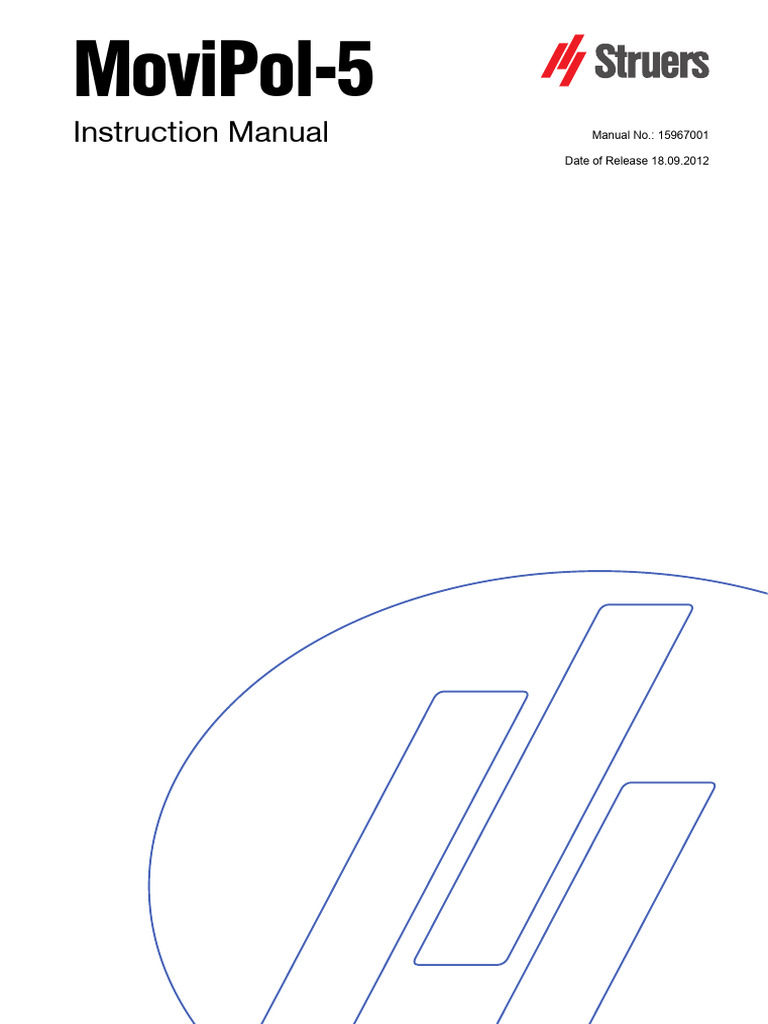 MoviPol-5 Instruction Manual | PDF | Battery Charger | Anode