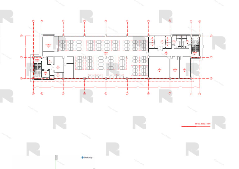 Layout Gedung 5th Floor BPS RI | PDF