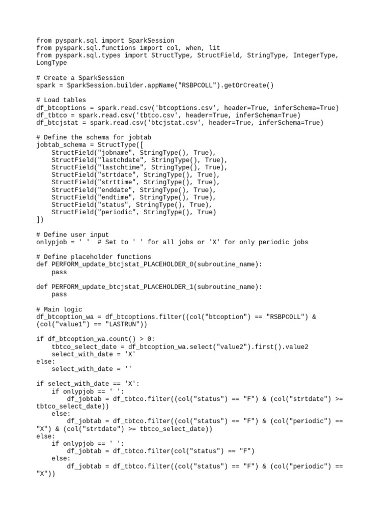 Pyspark | PDF | Software | Computer Science