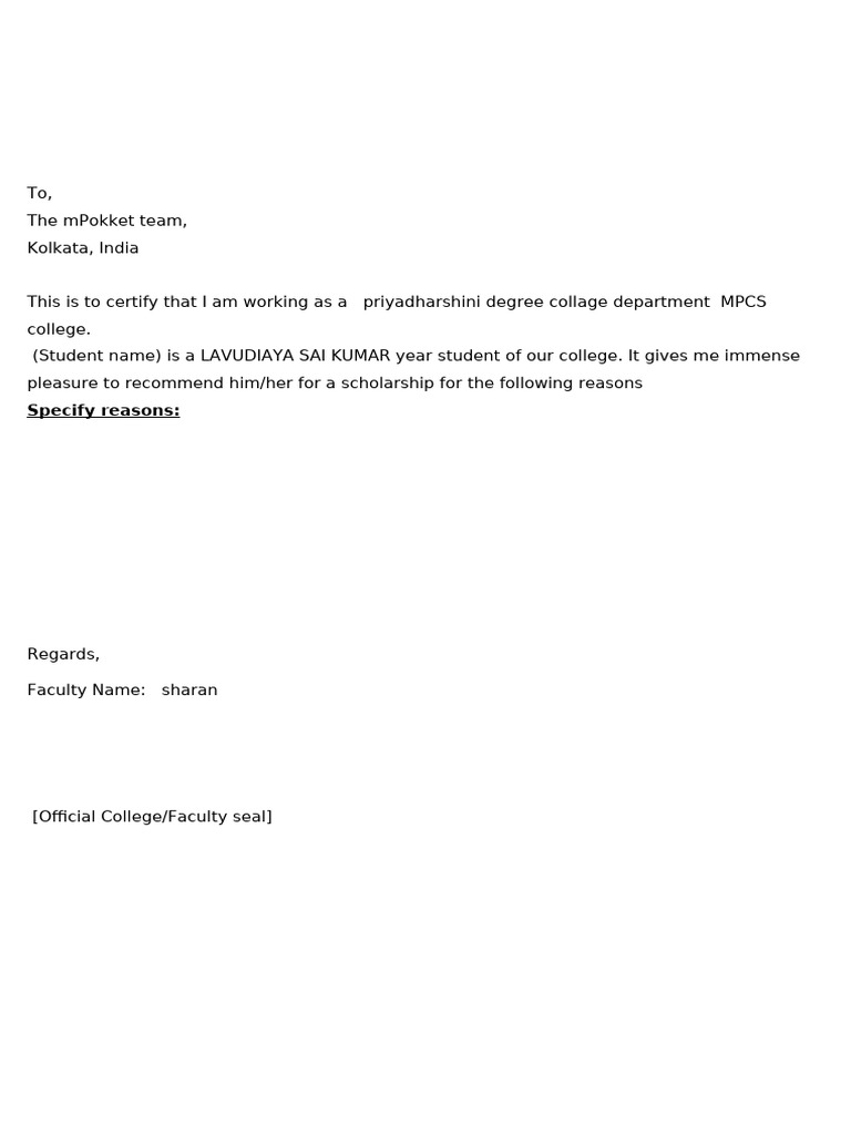 Letter Head | PDF