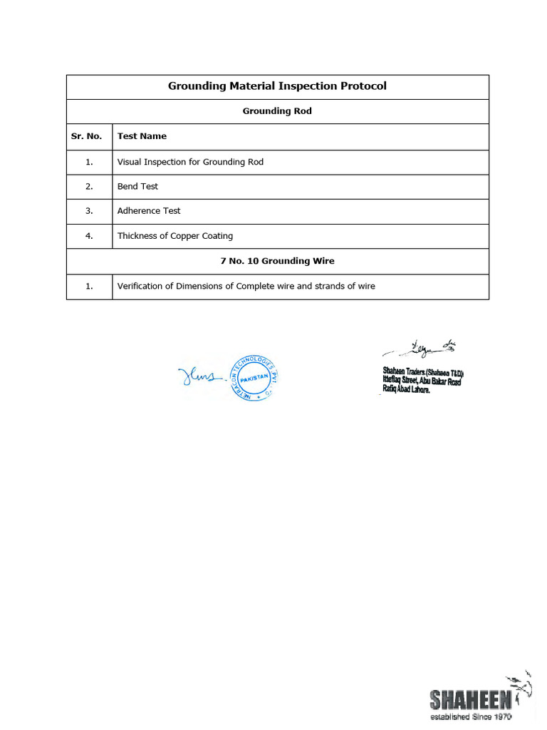 149-FAT Protocol Grounding Material | PDF