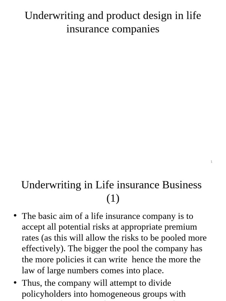 Life Insurance Underwriting Explained | PDF | Insurance | Life Insurance
