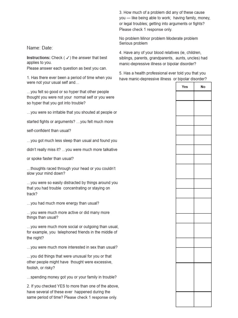 cms-quality-bipolar_disorder_mdq_screener (1) | PDF | Mental Disorder ...