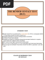 Bender Visual Motor Gestalt Test - GUIDELINES | PDF