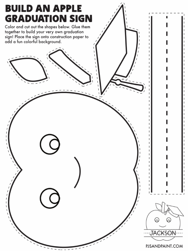 Build An Apple Graduation Sign | PDF