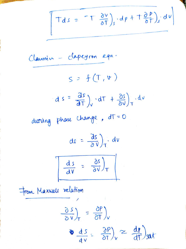 Co3 Derivationthermodynamics | PDF