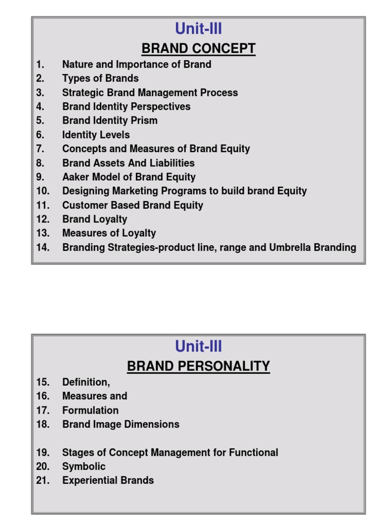 Strategic Brand Management Concepts | PDF | Brand | Product (Business)