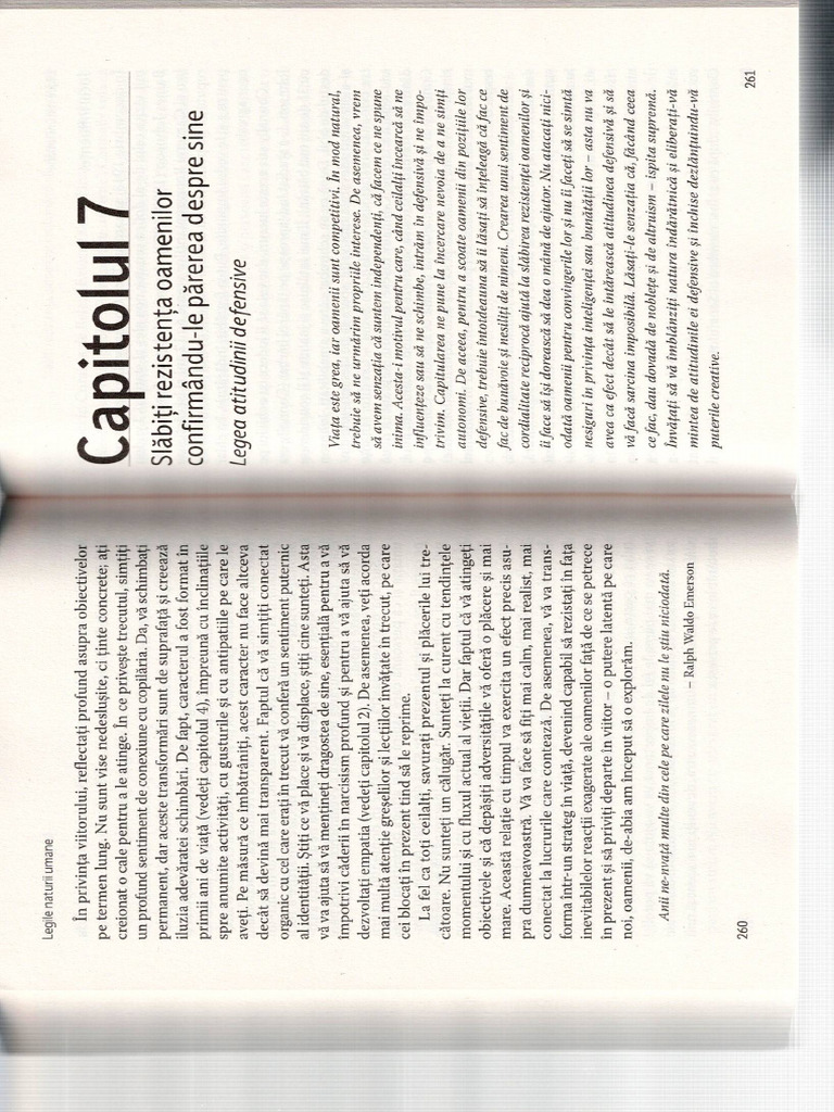 Robert Green - Legile Naturii Umane - Cap.7 | PDF