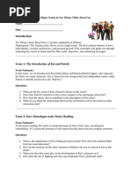 Analysis of "10 Things I Hate About You" | PDF