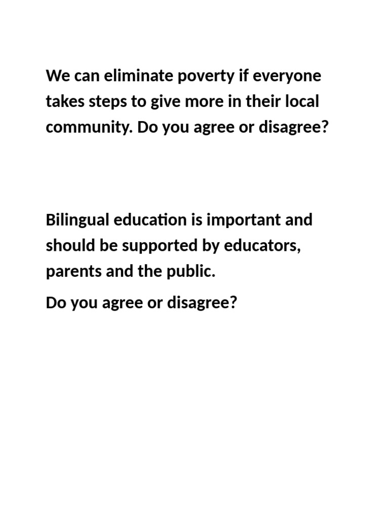 We Can Eliminate Poverty If Everyone Takes Steps To Give More in Their ...