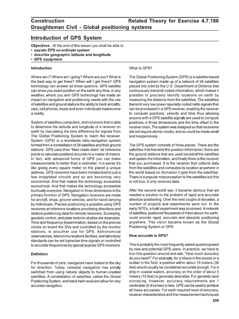 Unit 7 GPS PDF | PDF
