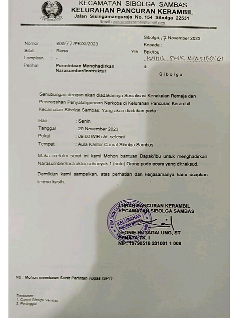 Undangan Kerambil | PDF