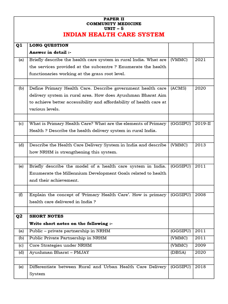 Indian Health Care System Overview | PDF | Social Policy | Health Economics