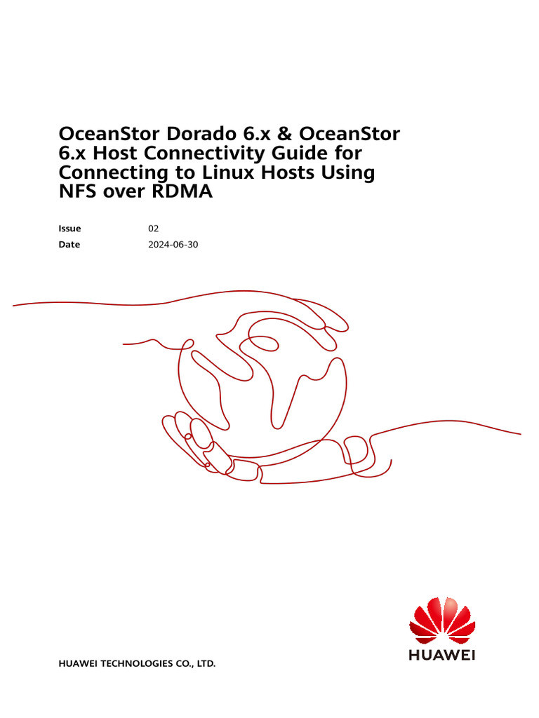OceanStor Dorado 6.x & OceanStor 6.x Host Connectivity Guide For Connecting To Linux Hosts Using ...