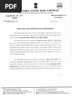 Tamil Nadu Bar Council Enrollment Guide | PDF