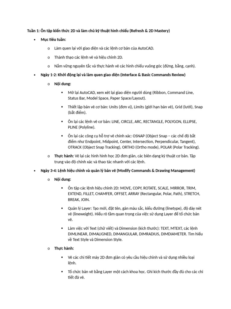 Làm CH Cad | PDF