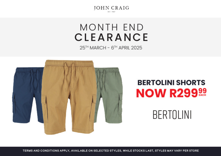 Landscape - Bertolini Shorts | PDF