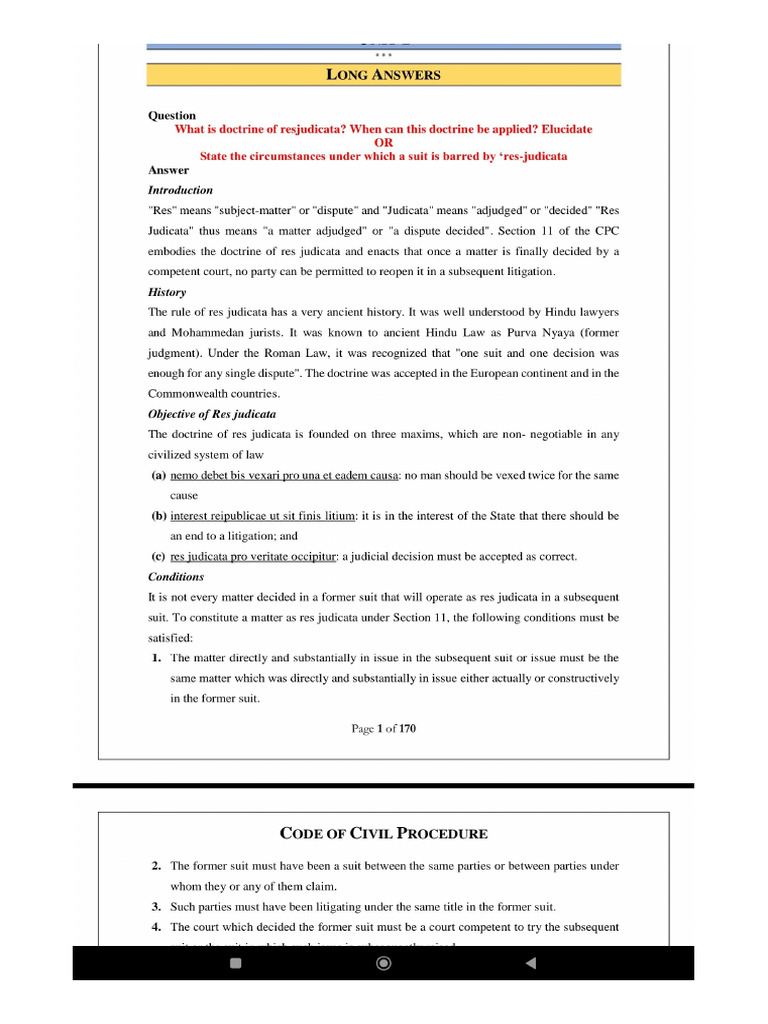 Cpc Paper Solve 2022 to 2024 | PDF