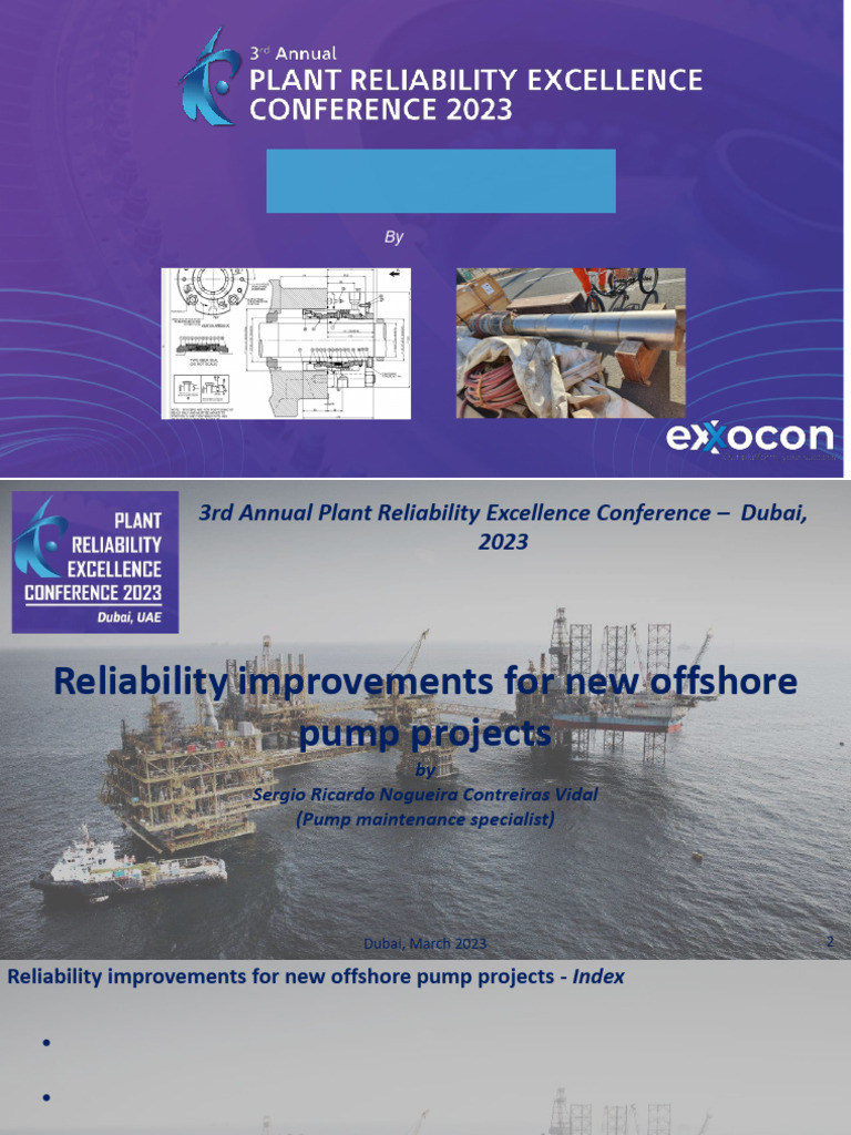 Reliability Improvement For New Offshore Pump Projects | PDF | Pump ...