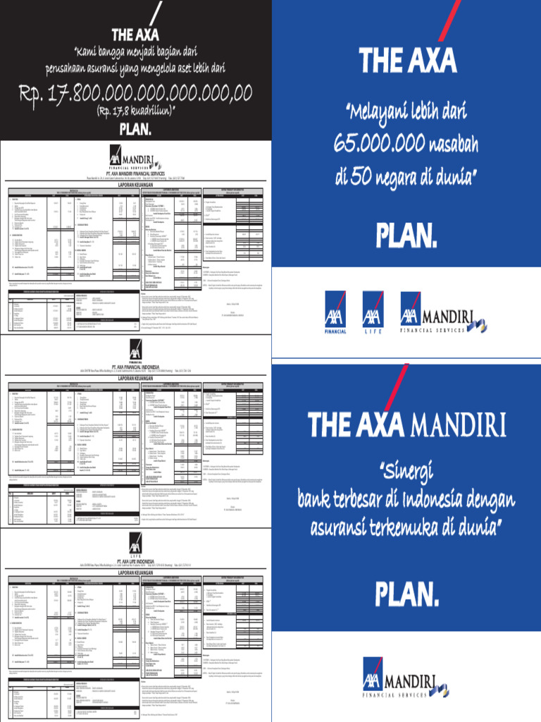 Laporan Keuangan AXA Mandiri 2007 | PDF